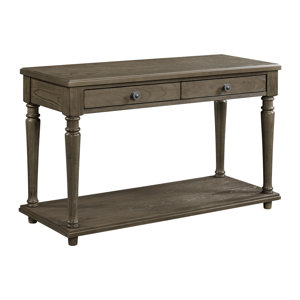 Picket House Furnishings Royale Sofa Table in Grey | Wayfair